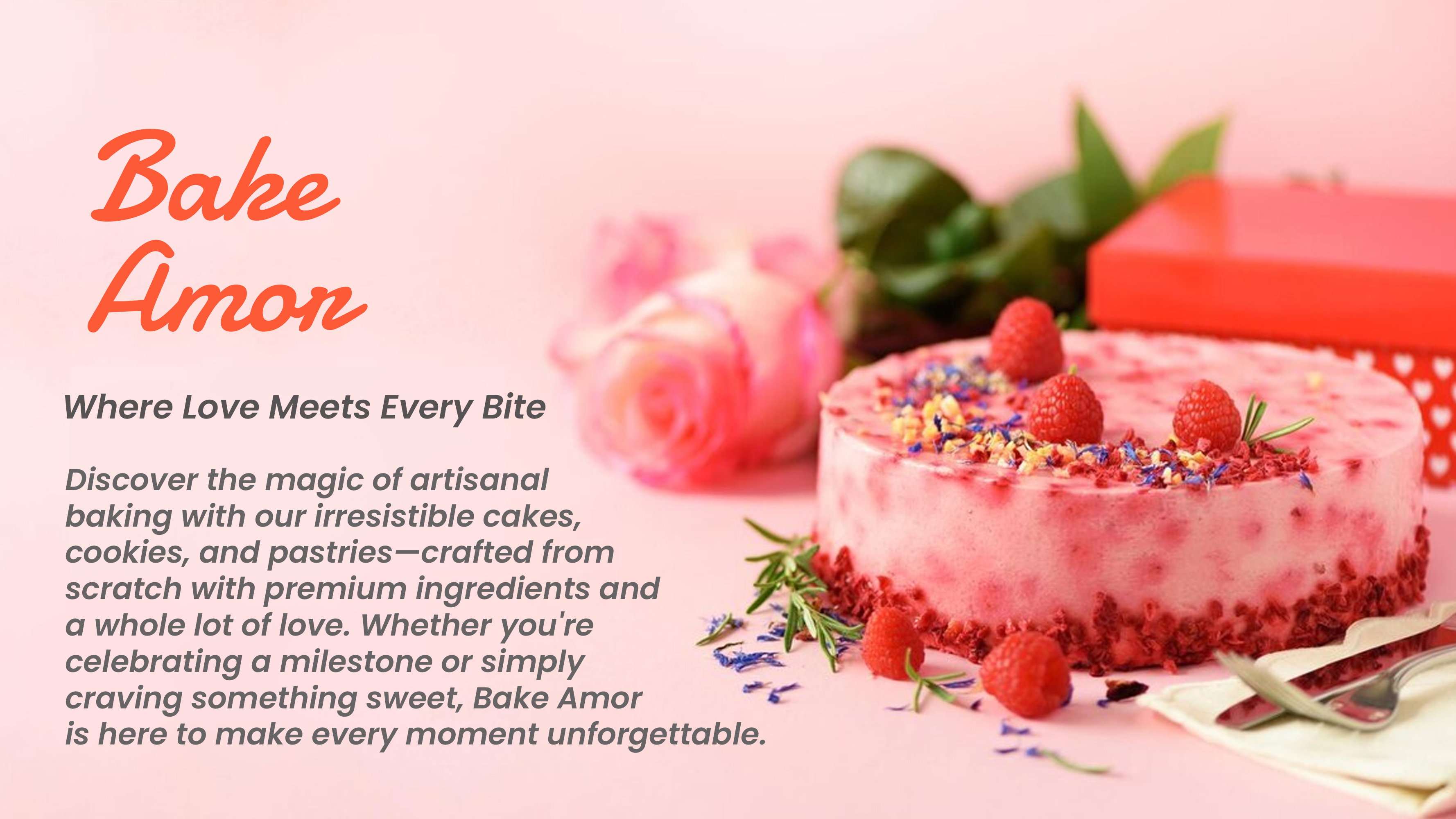 Bake Amor - Delicious Handmade Bakery Treats